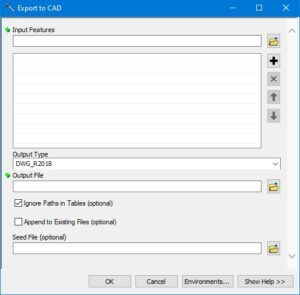 Export ArcGIS Feature Attributes To AutoCAD file As Text Elements ...